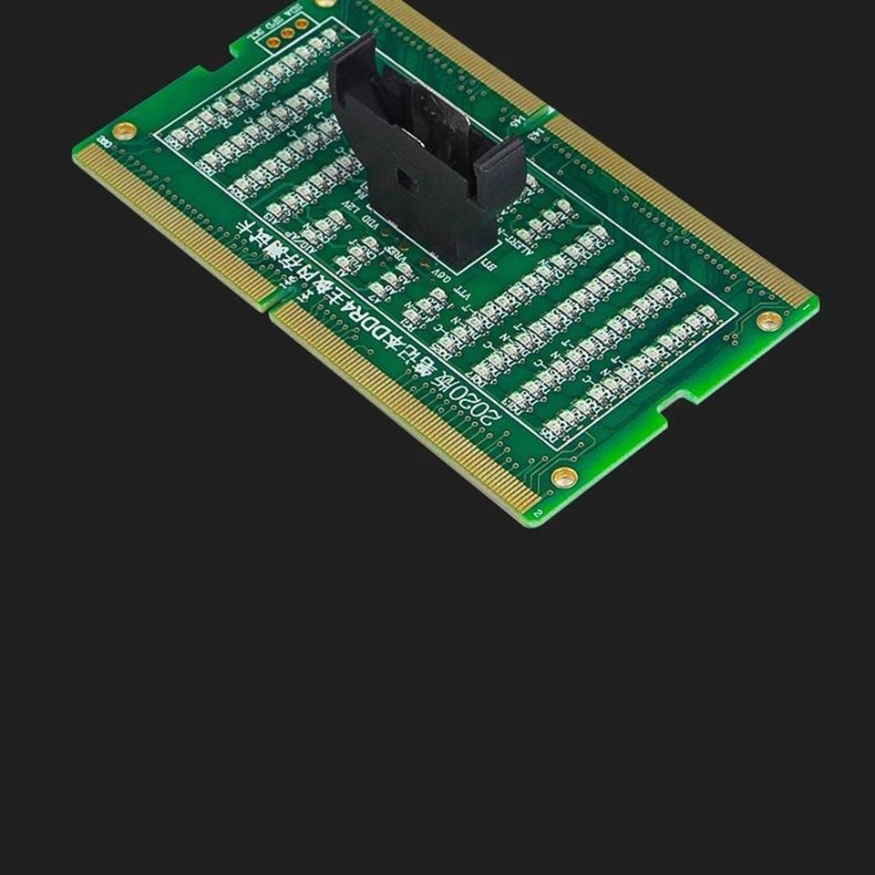 SO-DIMM Analyzer Diagnostic Tester RAM Test Card Laptop DDR4 With Light ...