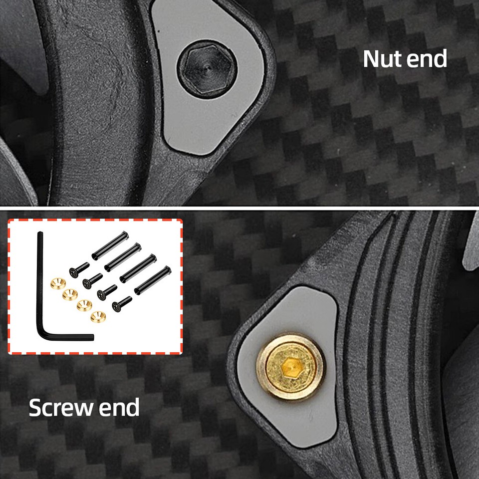 Cooling Fan Mount Screws Metal Computer Case Fan Screws Set Use for PC ...