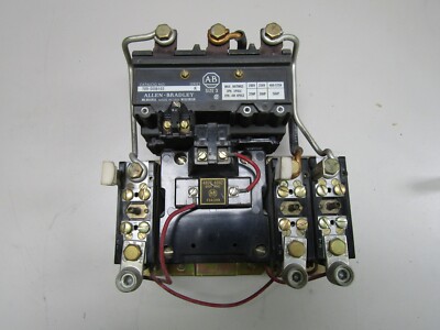 😎 ALLEN BRADLEY SIZE 3 MOTOR STARTER 480V COIL 600V 50 HP 3 PHASE 709 ...