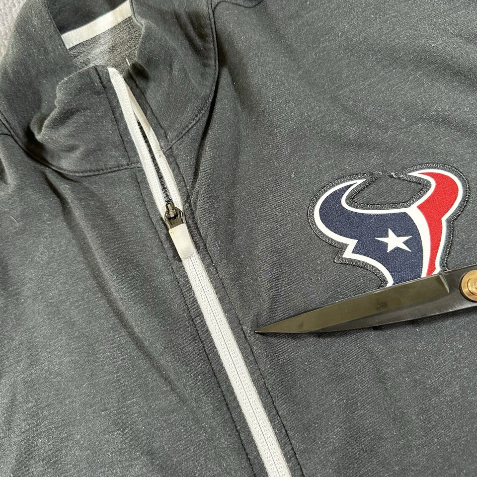 Houston Texans NFL On Field Apparel Full Zip Jacket Size Large Football ...