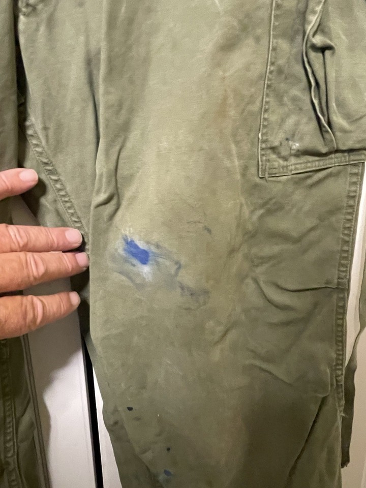 Original Vintage distress Korean War Era M-1951 Field Trousers Shell ...