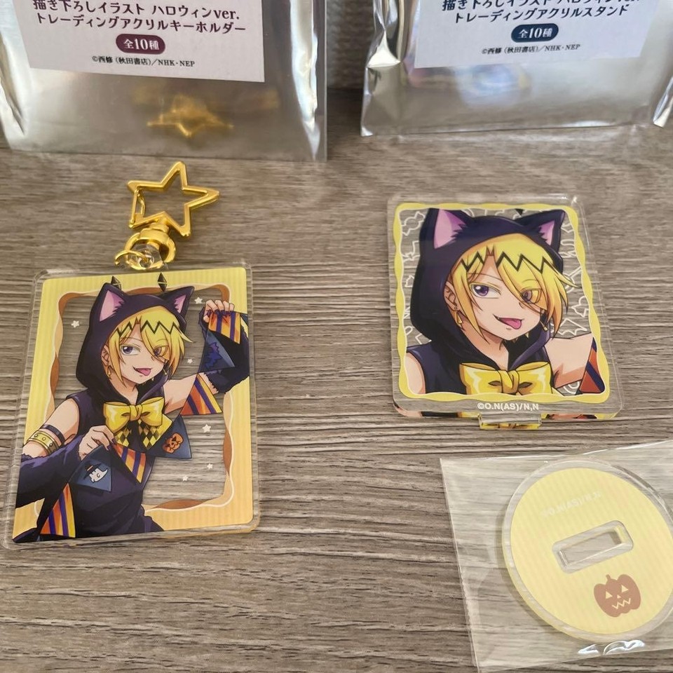 Iruma-kun Halloween Lead Acrylic Stand Keychain | eBay