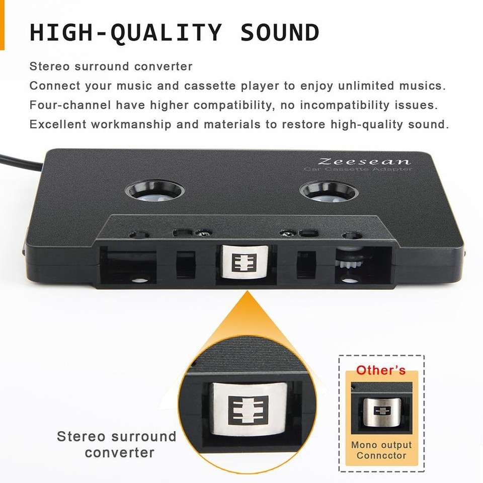 Car with 3.5mm Headphone Jack Tape Player for RV with Audio Premium ...