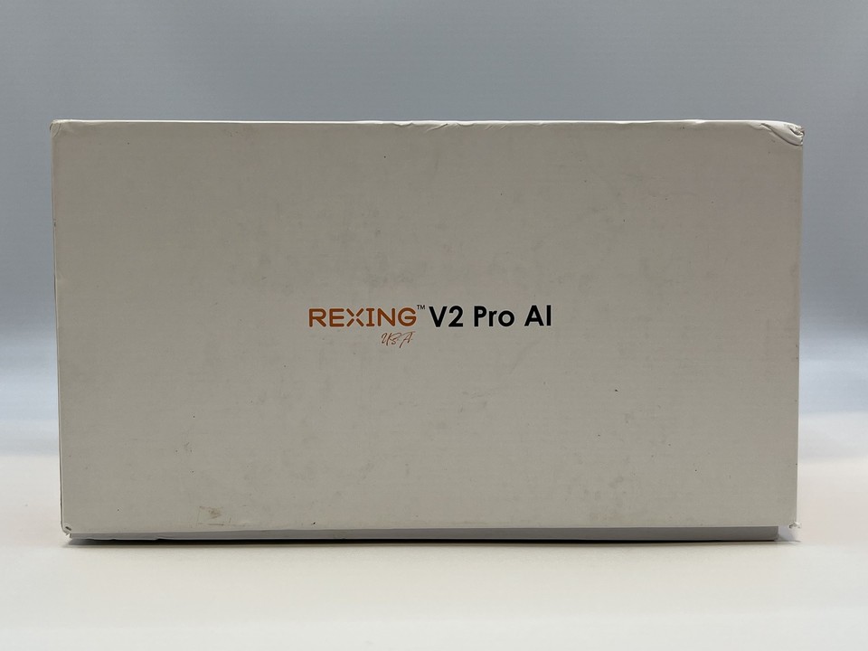 Rexing V2 Pro AI Dash Cam 3 Channel 1080p Recording with Wi-Fi New Open ...