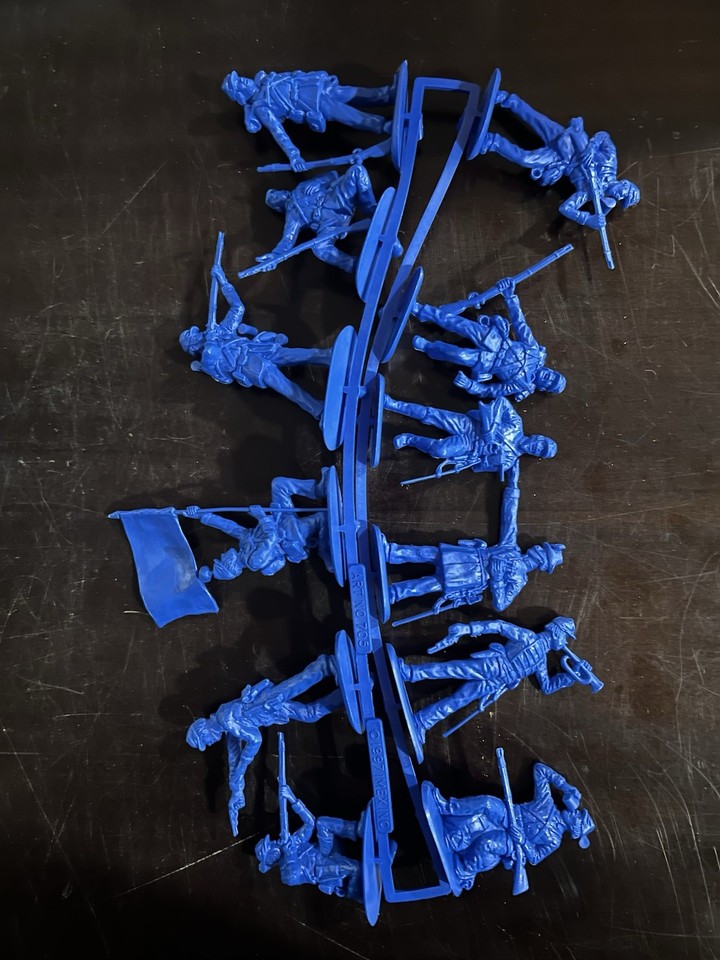 IMEX American Civil War Union Infantry Set 1:32 54mm Figure #705 New In ...