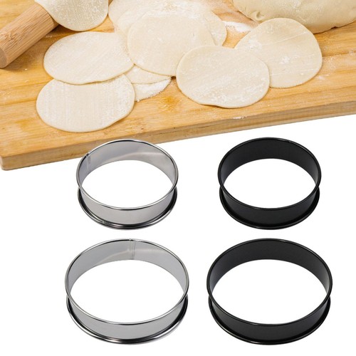 Double Laminated Tart Rings Fondant Cookie Cutter Biscuit Making Tool ...