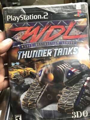 WDL World Destruction League Thunder Tanks (PlayStation 2 PS2 ...