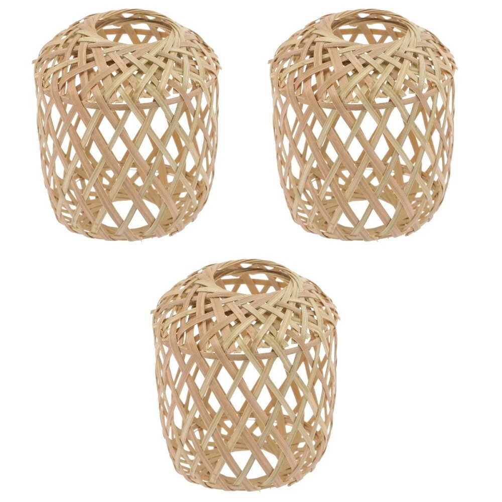 Wicker Ceiling Fan Light Shade - Home Alqu
