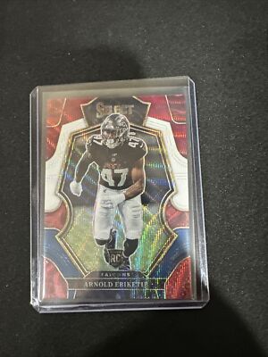 Arnold Ebiketie 2022 Select #106 Tri-Color Red-White-Blue 009/199 RC ...