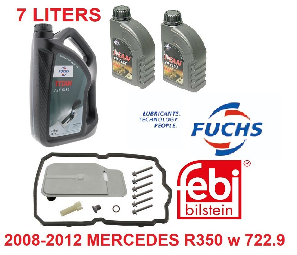 OEM FUCHS 4134 ATF Automatic Transmission AT Filter Kit fits Mercedes ...