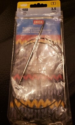 40 INCH US 4 CIRCULAR KNITTING NEEDLE BY INOX | eBay