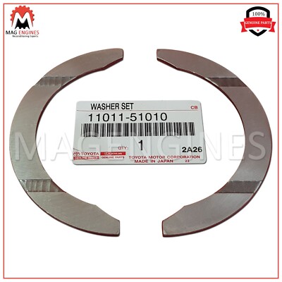 11011-51010 GENUINE OEM THRUST WASHER SET TOYOTA 1VD-FTV FOR LAND ...