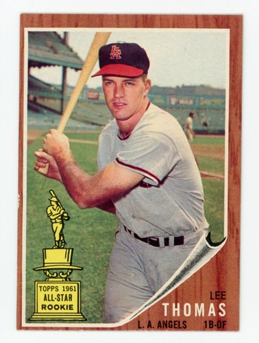 LEE THOMAS 1962 TOPPS #154 NEAR MINT NM BEAUTY LOS ANGELES ANGELS | eBay