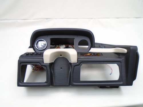 CROWNLINE DASH PANEL BLACK / CREAM 30" W X 23" D X 18" H MARINE BOAT | eBay