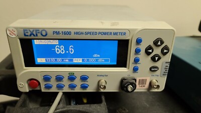 EXFO PM 1600 High Speed Fiber Optic Optical Power Meter | eBay
