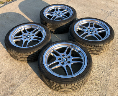 BMW E38 MPar MParallel 18x8 Style 37 Wheels Rims Chrome | eBay
