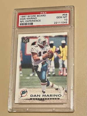 1997 SCORE BOARD DAN MARINO NFL EXPERIENCE #58 | eBay