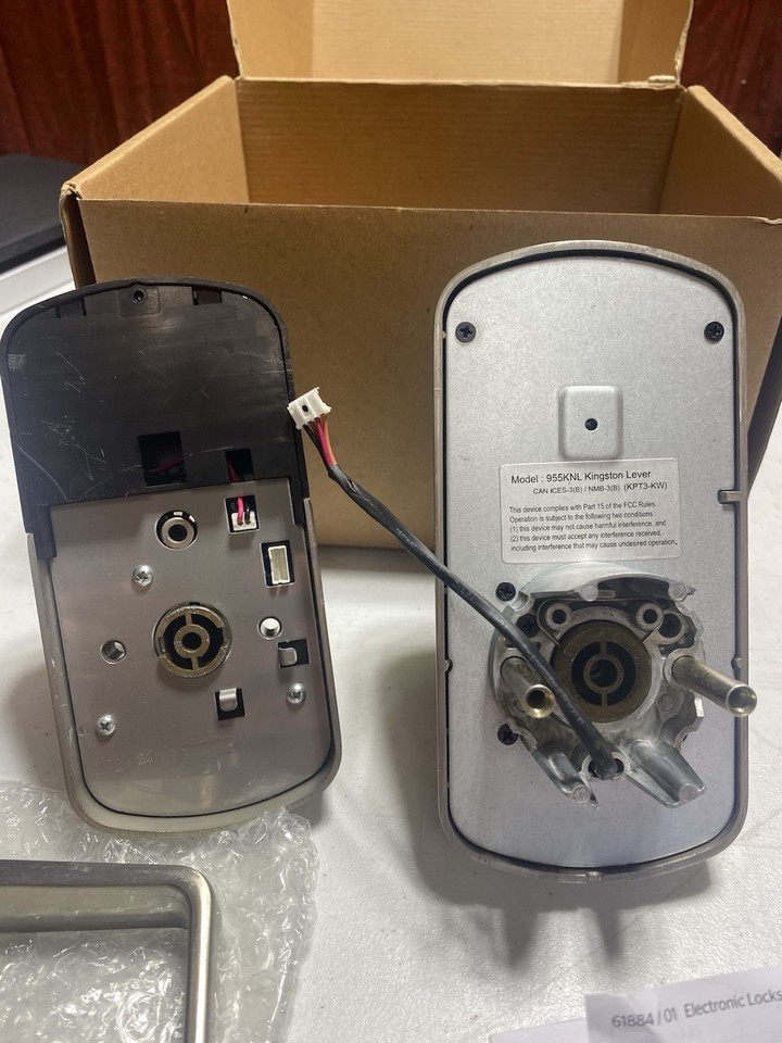 Kwikset SmartCode 955 Light Commercial 10-Button Keypad Satin Nickel ...