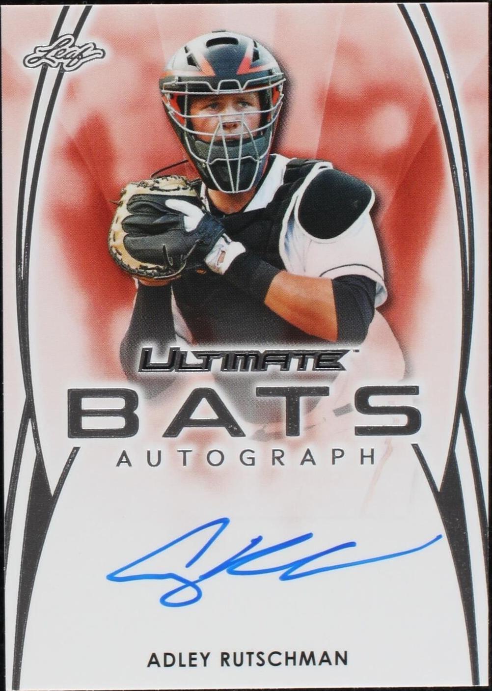 2019 Leaf Ultimate - Ultimate Bats Autographs Adley Rutschman #UB-AR1 ...