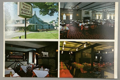 Vintage Hawley Manor Inn Newtown, Connecticut Postcard | eBay