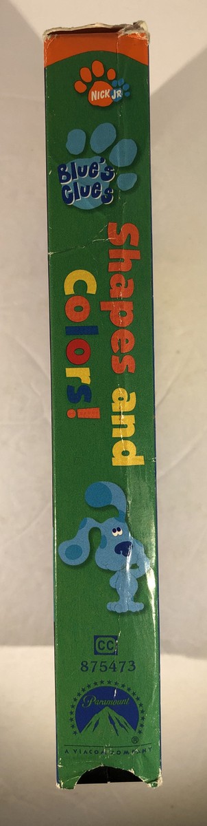 Blues Clues – Formen Und Farben, Vhs, Ebay My Blue's Clues DVD