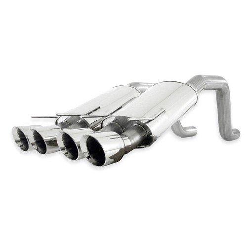Stainless Works ZO6CBCQUAD Corvette C6ZO6 2006-13 Exhaust 3" w/Quad ...
