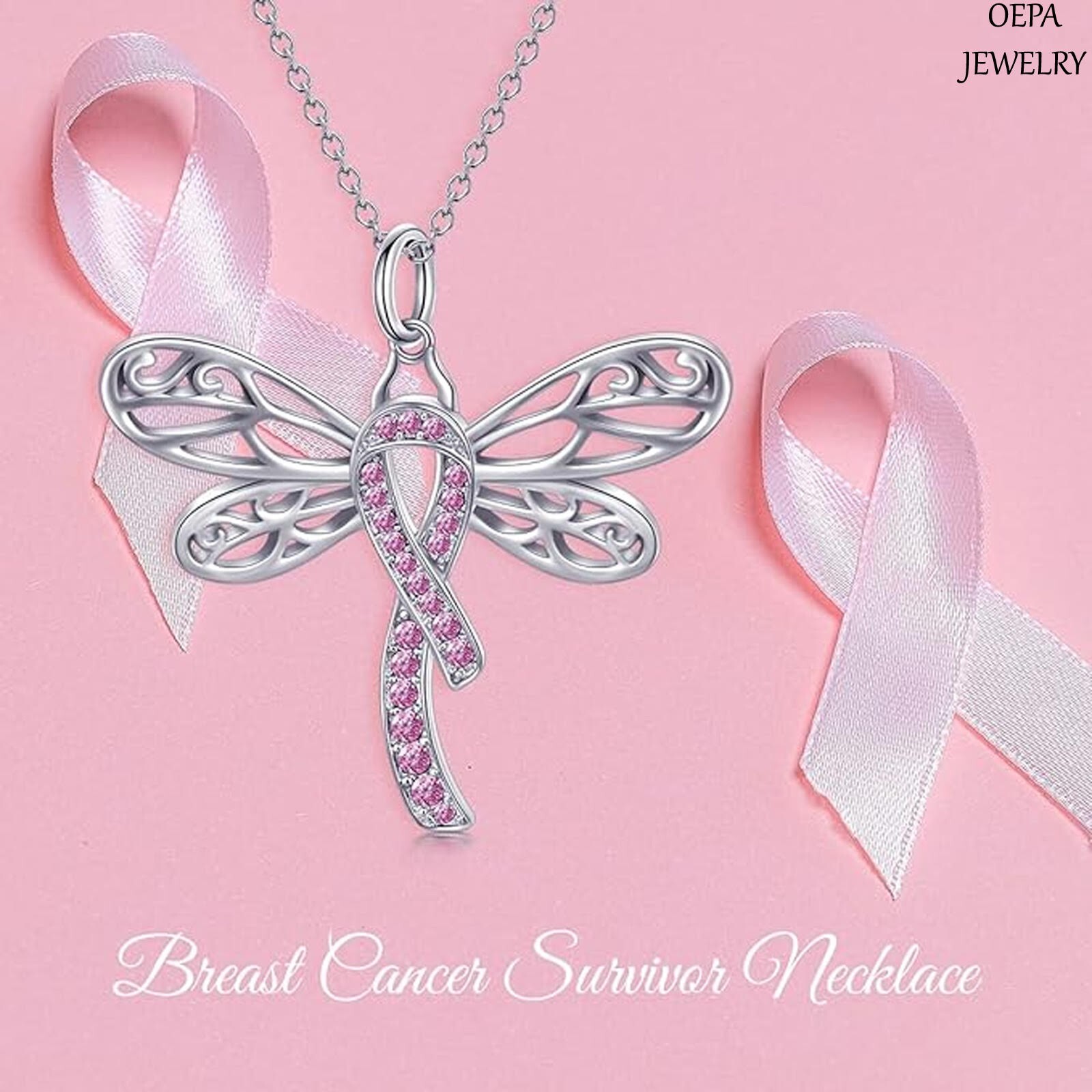 Cancer Survivor Jewelry Breast Cancer Survivor Necklace Gifts For Women ...