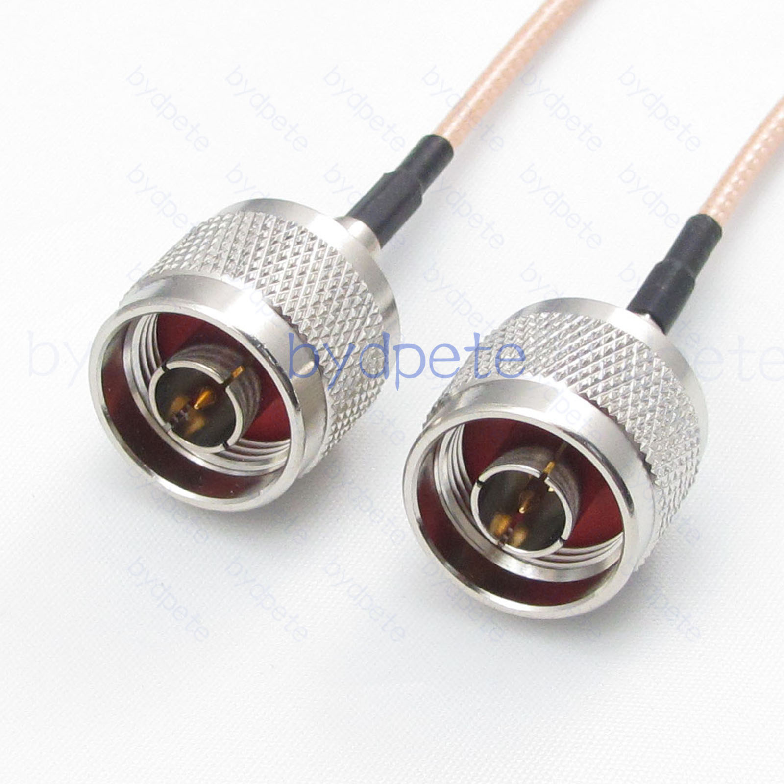 N Type male to male RG316 Double Shield Braid Coaxial Cable Koaxail ...