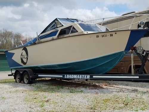1983 Starcraft Islander 26' Aluminum boat and Loadmaster trailer | eBay