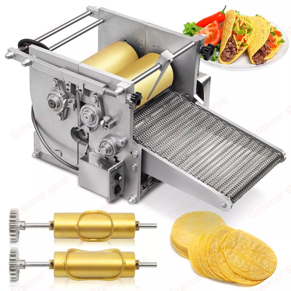 Commercial Corn Tortilla Making Machine Tacos Maker Automatic Chapatti ...