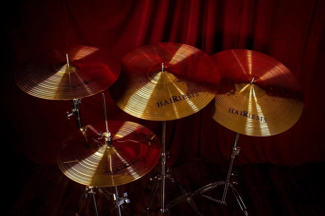 Cymbal Exquisite Alloy Cymbal Set 14″/16″/18″/20″ 5 Pieces Drum | eBay