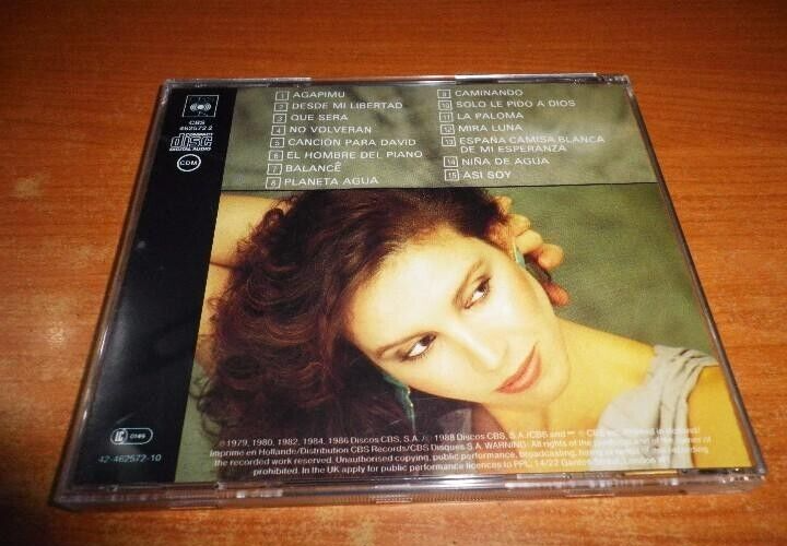 ANA BELEN Grandes exitos CD ALBUM DEL AÑO 1988 Agapimu El hombre del ...
