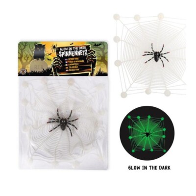 Trendhaus Handelsgesellschaft mbh-960474 ZZ Spinnennetz GitD mit Spinn ...