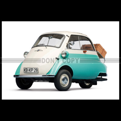 Photo A.000367 BMW ISETTA 300 THREE WHEEL SPECIAL EXPORT MODEL 1959 ...