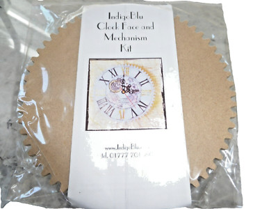 INDIGO BLU CLOCK FACE AND MECHANISM KIT | eBay UK