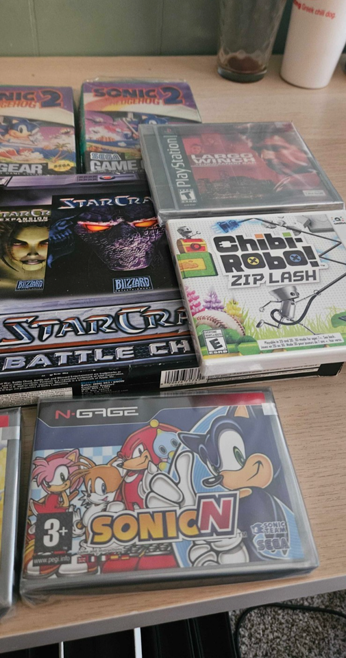 Sealed/New Video Game Lot [12] - DS/PS1/GBA/Atari | Sonic/Donkey Kong ...