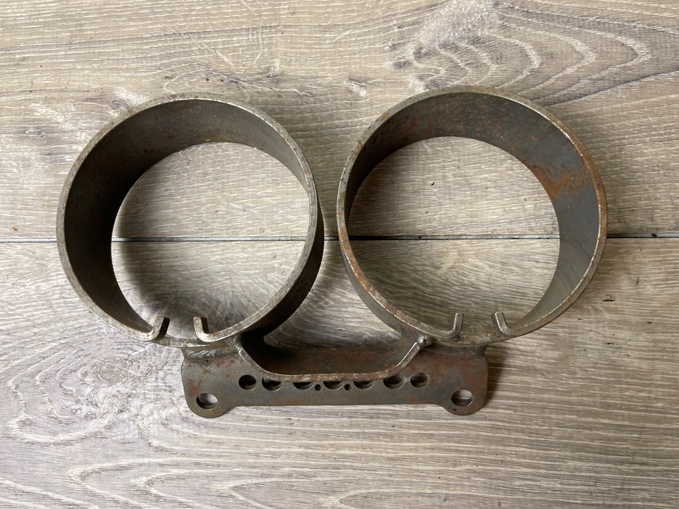 OEM Harley Sportster Dyna Speedometer Tachometer Combo Dual Gauge Mount ...