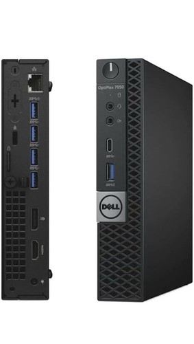 Dell OptiPlex 7050 Micro Intel(R) Core(TM) i5-6500T CPU, 16 GB RAM, 256 ...