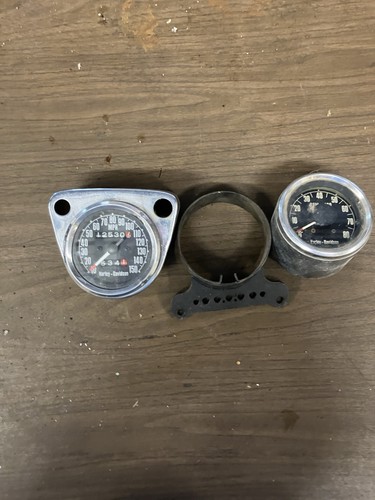 Harley Davidson Panhead Shovelhead Speedometer And Tachometer | eBay