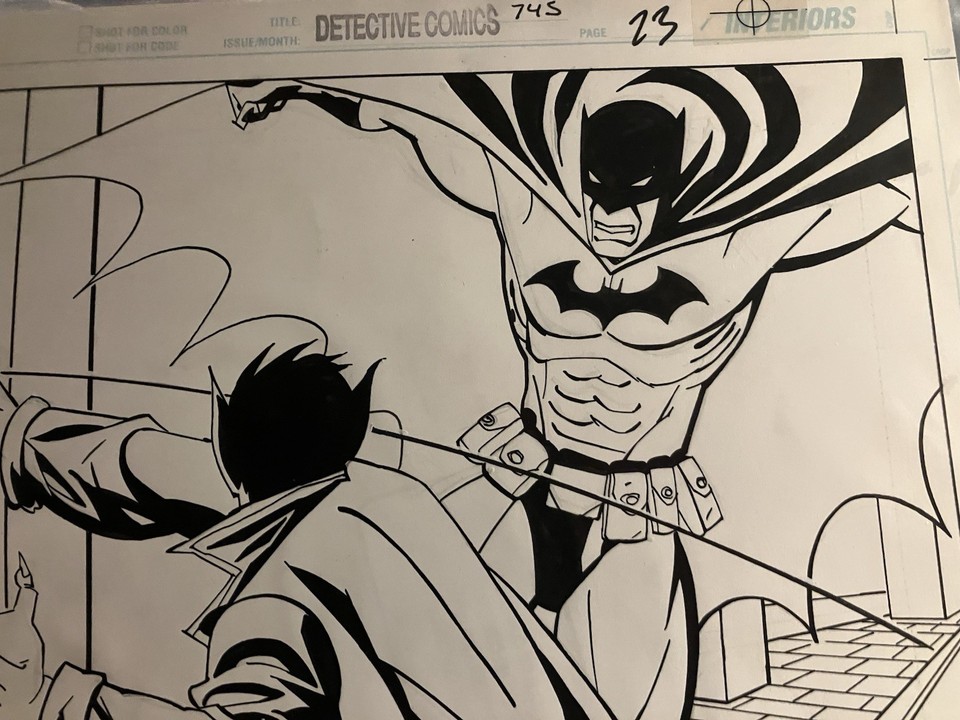 Original Artwork Detective Comics #745 Page 23 By Shawn Martinbrough ...