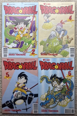 Dragon Ball Part One #2, 4, 5, 6 - ALL First Prints (Viz Comics 1998 ...