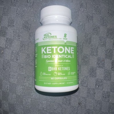 Real Ketones Ketone Bio Identical, Keto Electrolytes Supplement 60 Ct ...