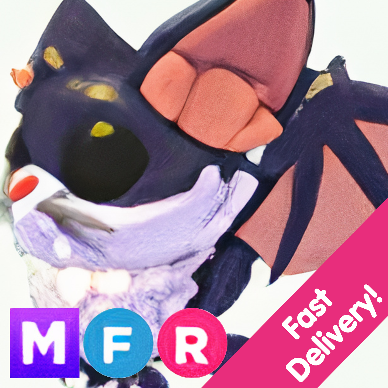 Kitty Bat Mega Neon Fly Ride MFR US Seller Adopt From Me Today | eBay