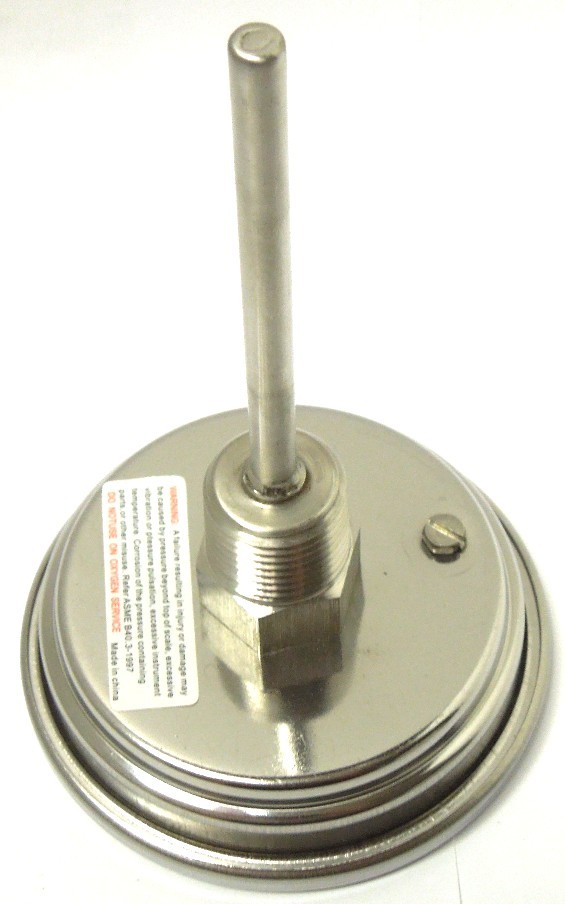 3" Weldless Thermometer Kit 4" STEM 0-250F Home Brewing Kettle Mash New