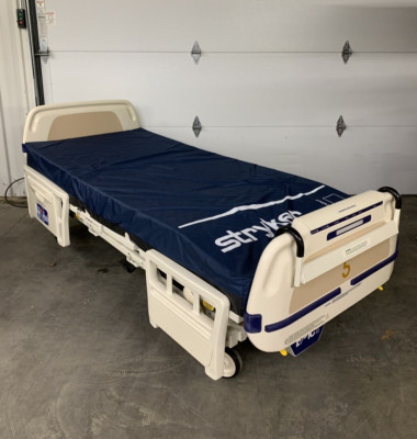 Stryker Epic Bed 2030 Critical Care Hospital Bed Comfort Gel Mattress ...