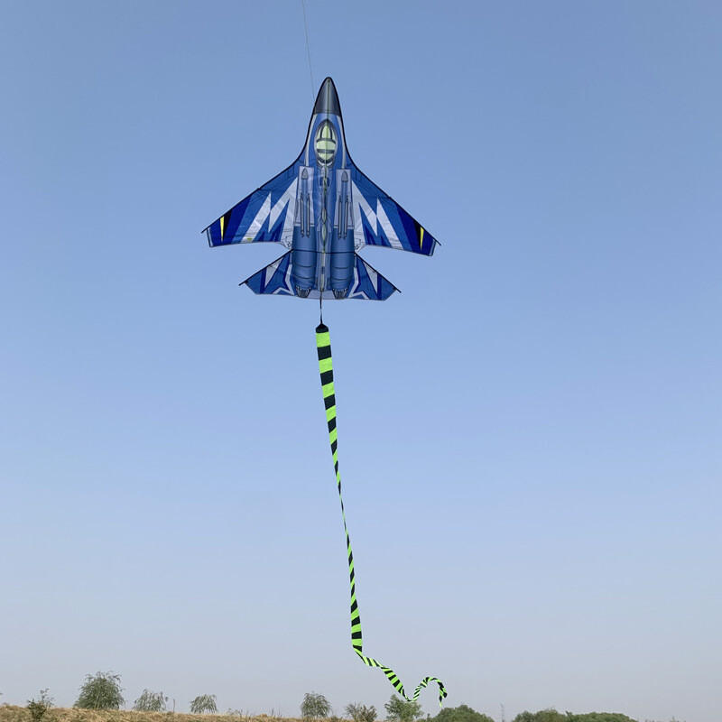 Children's Long Tail Airplane Kites Are Easy To Fly In The Gentle ...