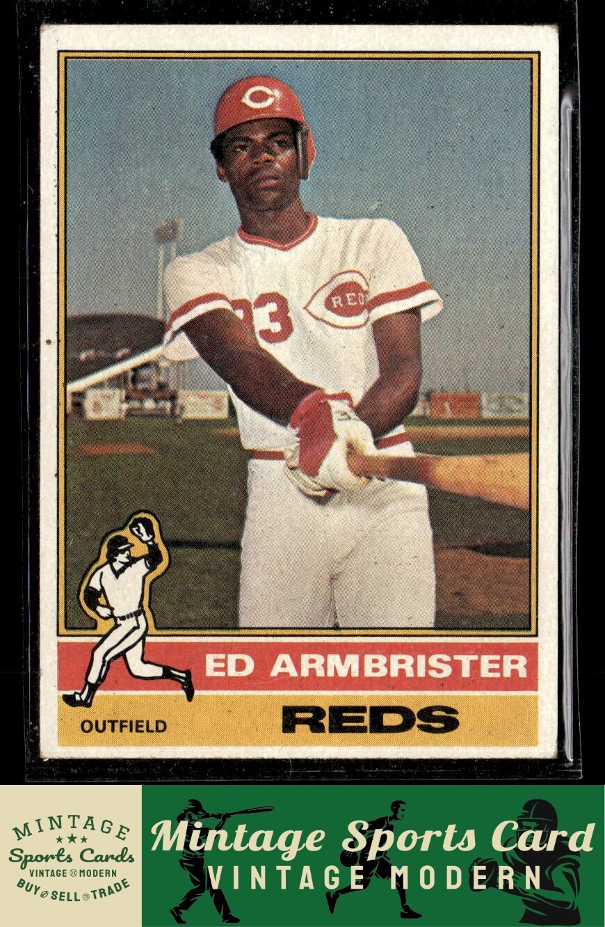 1976 Topps - Ed Armbrister - #652 Cincinnati Reds | eBay