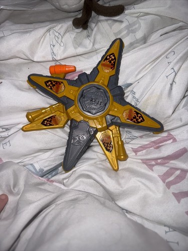 Power Rangers Ninja Steel DX Gold Battle Morpher Toy Sword Claw Bandai ...