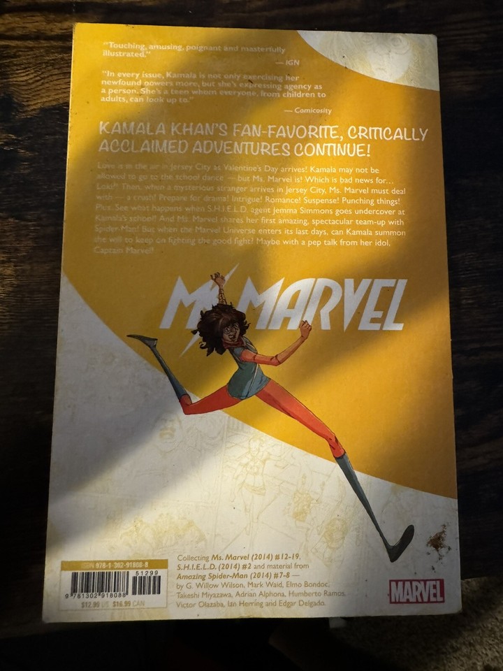 Ms. Marvel Book | eBay