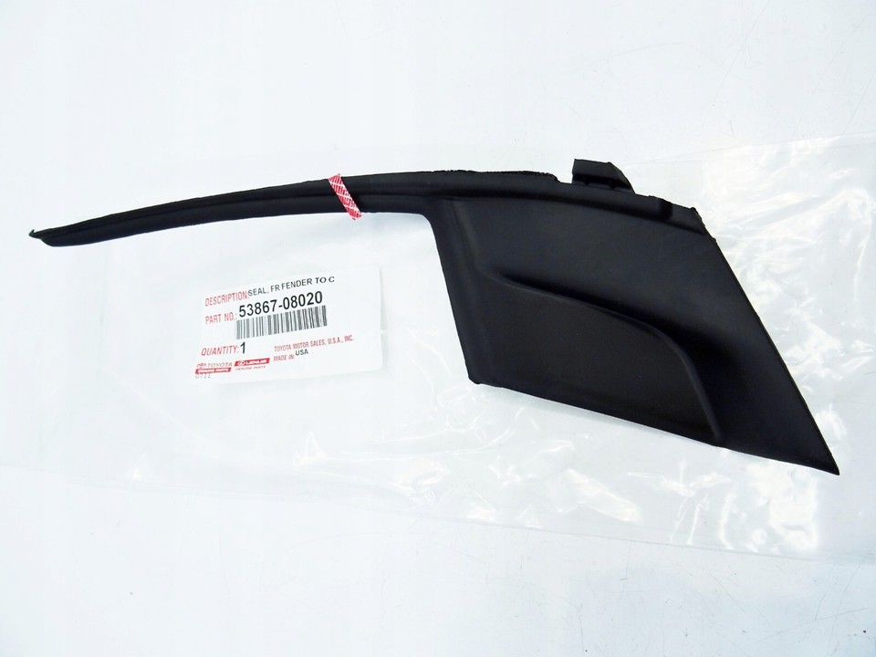 53867-08020 Toyota Seal, front fender to cowl side, lh 5386708020, New ...